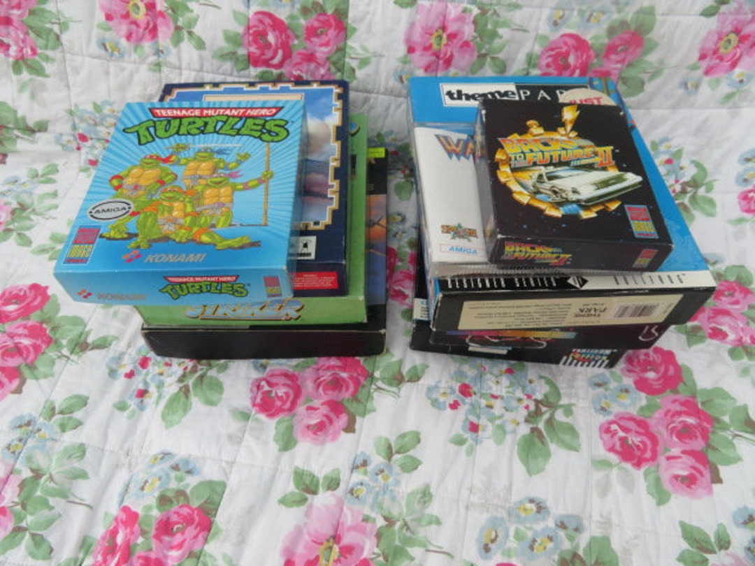Amiga Games Boxed Page One - Etsy Australia