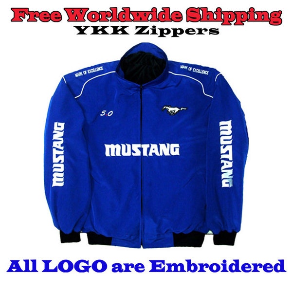 Ford Mustang Racing Jacket - Etsy