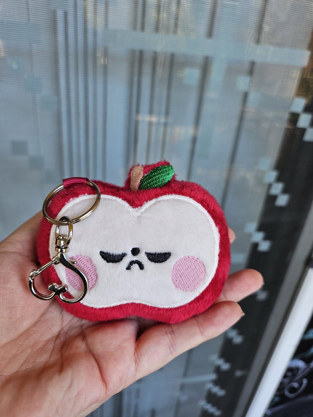 Love and Deepspace Caleb Sunny Apple Keychain Plush Charm handmade - Etsy