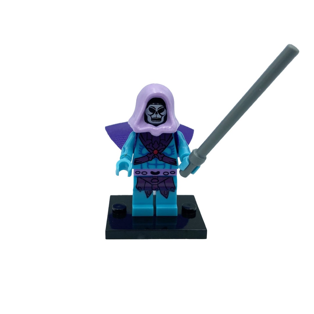 Skeletor Masters of the Universe Fan MOTU Minifigure MOC Brick Building ...