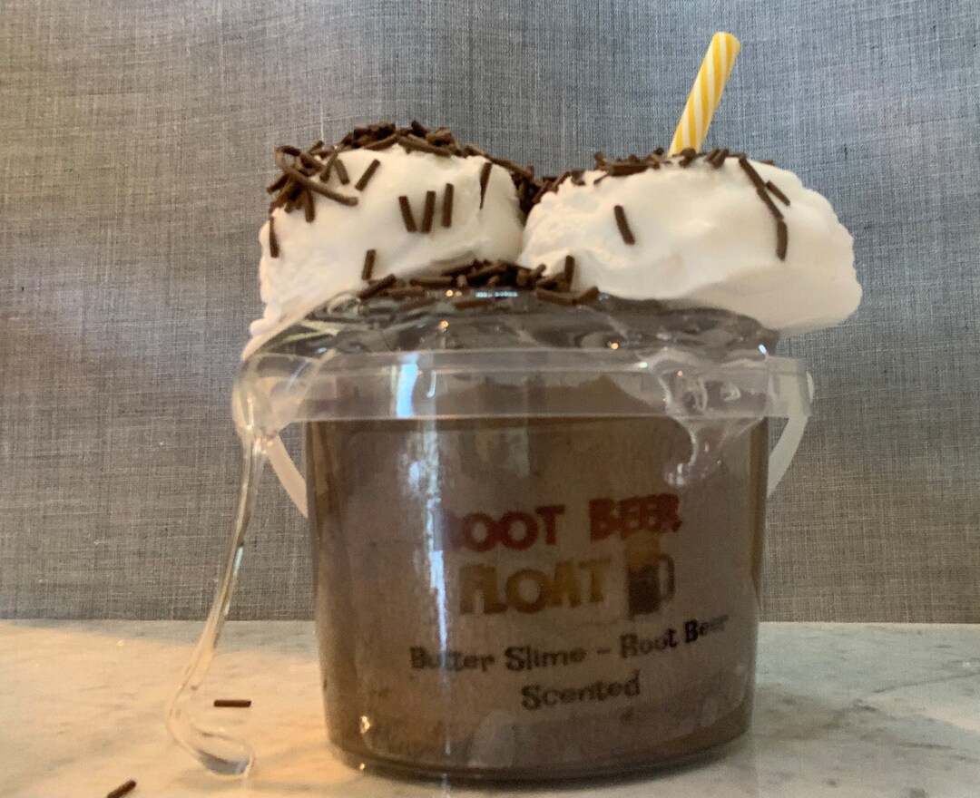 Root Beer Float Butter Slime - Etsy