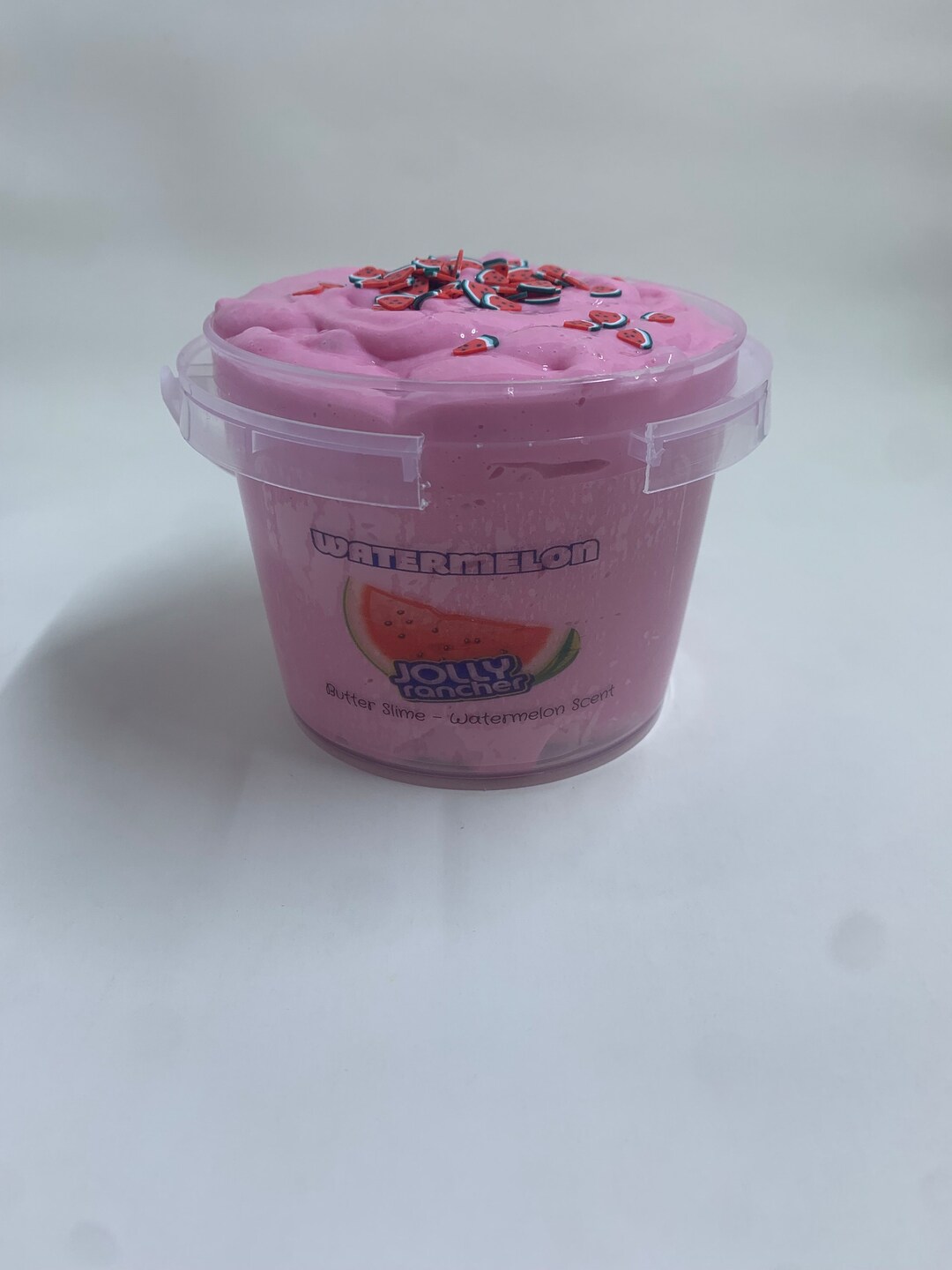 Watermelon Scented Butter Slime With Watermelon Slices - Etsy