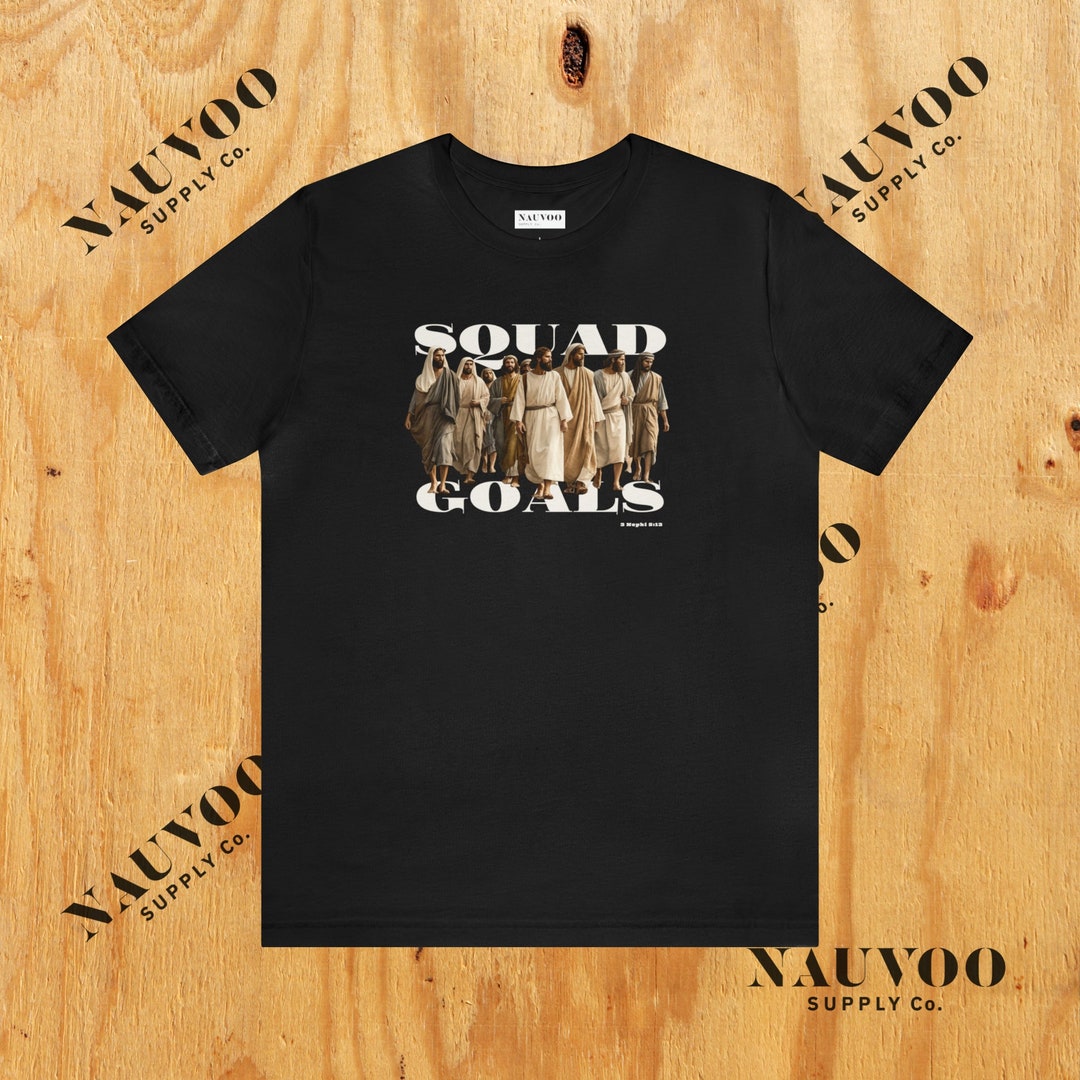 LDS Youth 2024 Theme Squad Goals Jesus Disciples T-shirt 'I Am A ...