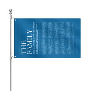 LDS Family Proclamation to the World on a Flag - 3 X 5 Feet - Etsy