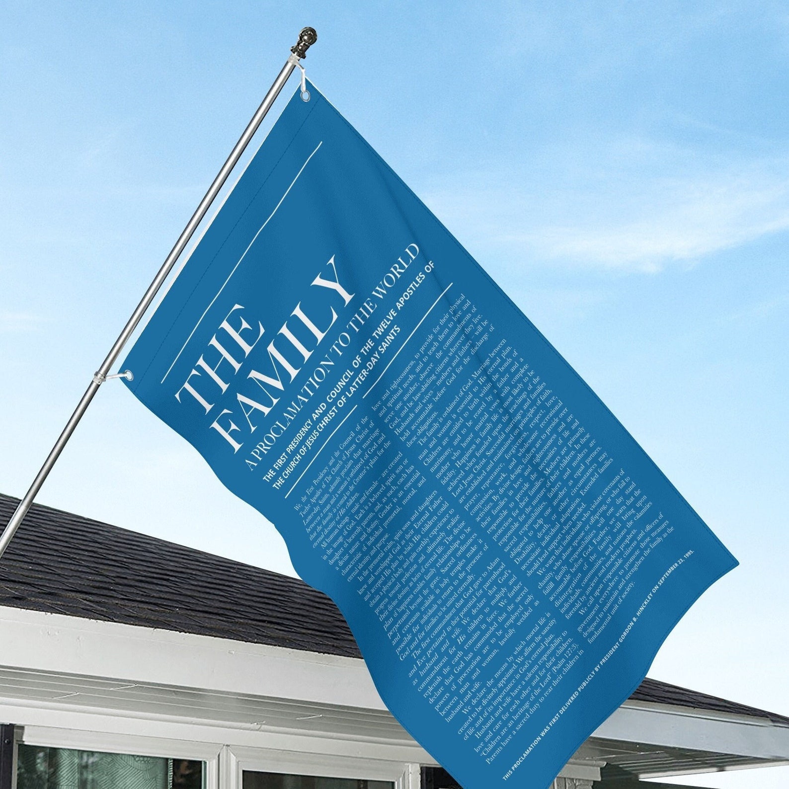 LDS Family Proclamation to the World on a Flag 3 X 5 Feet - Etsy