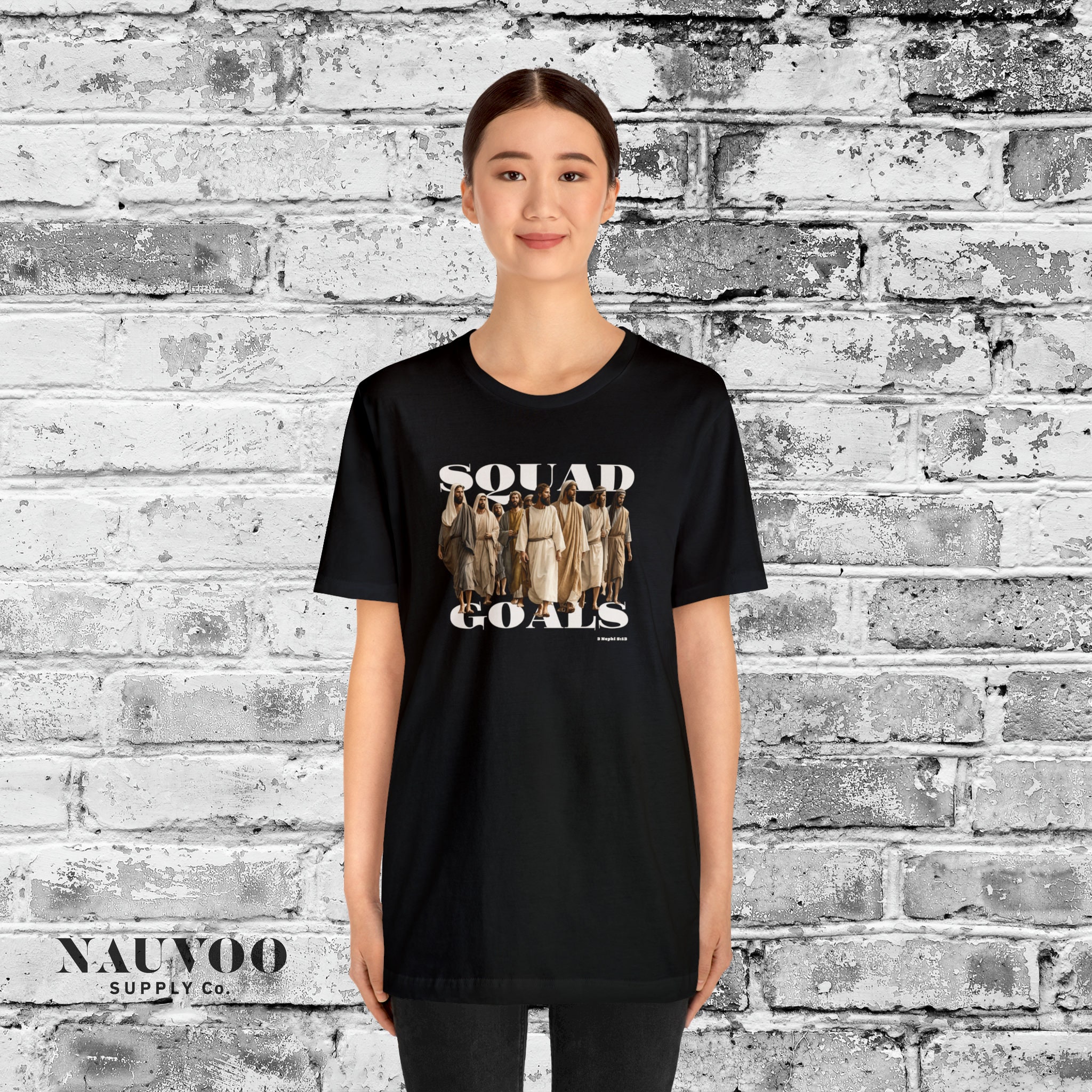 LDS Youth 2024 Theme Squad Goals Jesus Disciples T-shirt 'I Am A ...