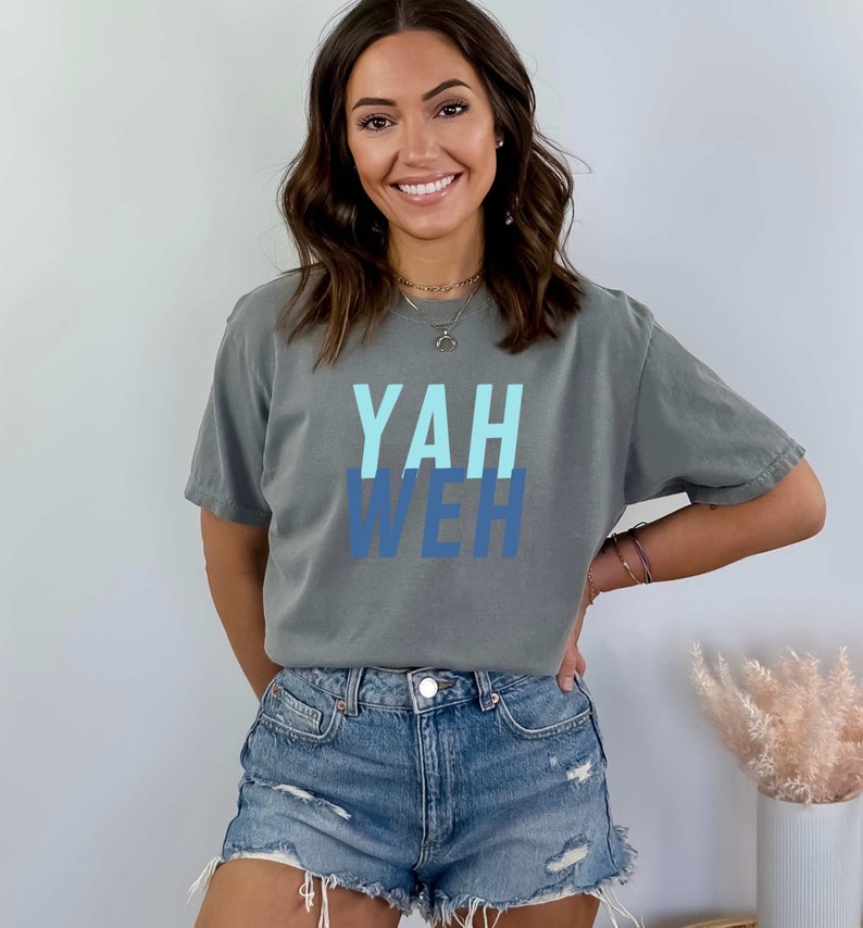 YAHWEH Exodus 3:14 Bible Verse Crewneck Christian Apparel Minimalist Faith-based Clothing ...