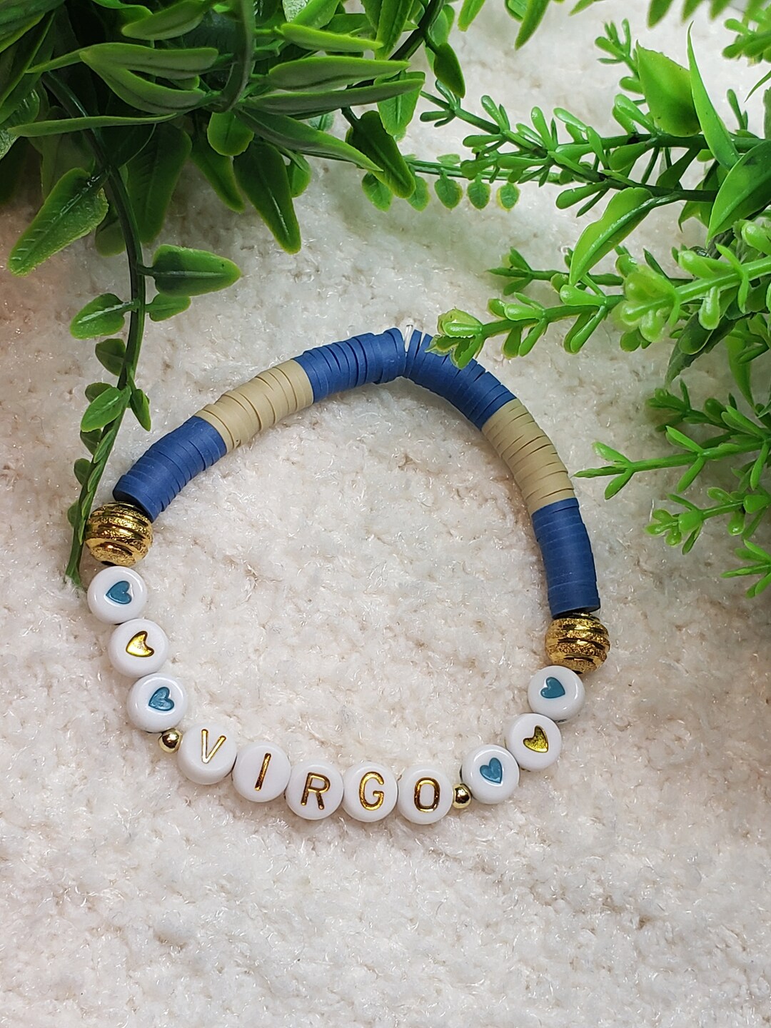 Zodiac Bead Bracelets Virgo Leo Aquarius Cancer - Etsy