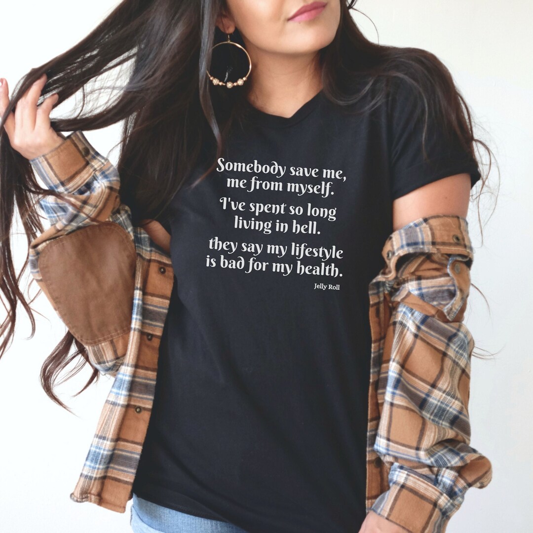 Jelly Roll 'save Me' T-shirt: Country Music Fan Tee - Etsy