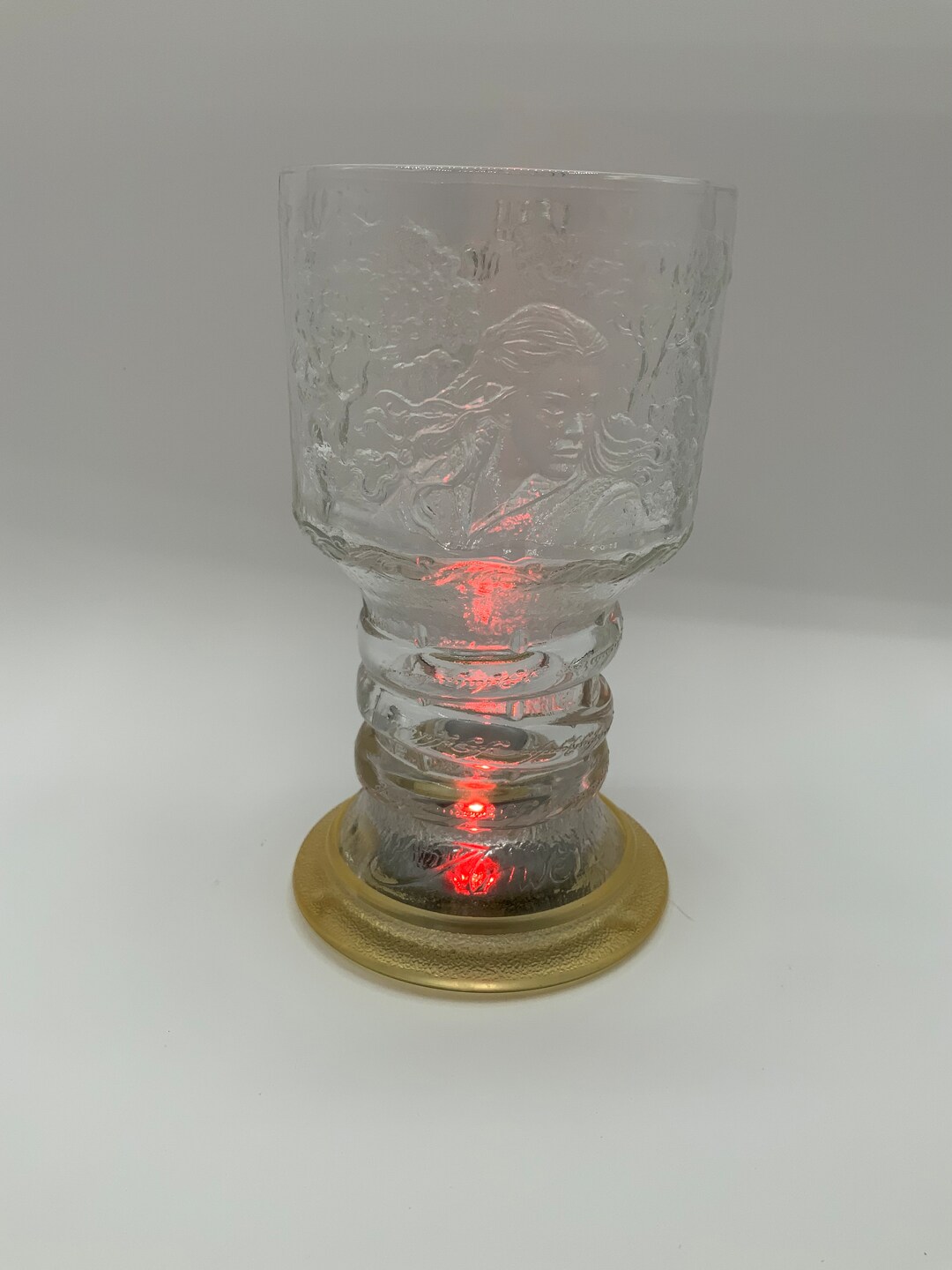 LOTR Arwen Lightup Goblet Lord of the Rings December 2001 - Etsy