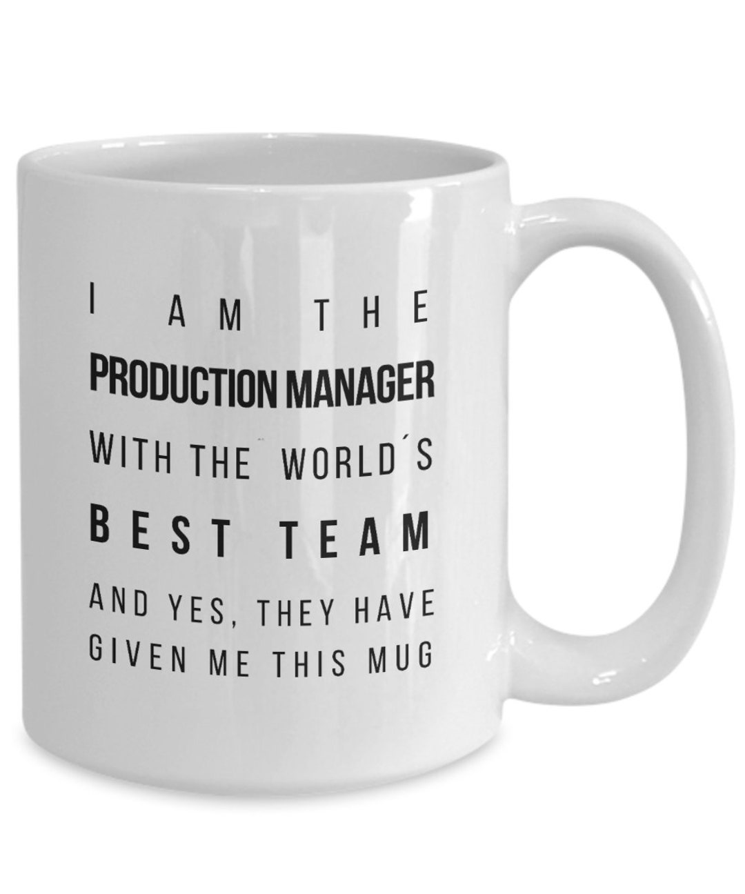 Production Management Mug, Production Manager Gift, Production ...