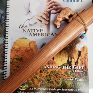 Jonah Thompson Native American BEAR Flute With Fleece Flute Bag - Etsy