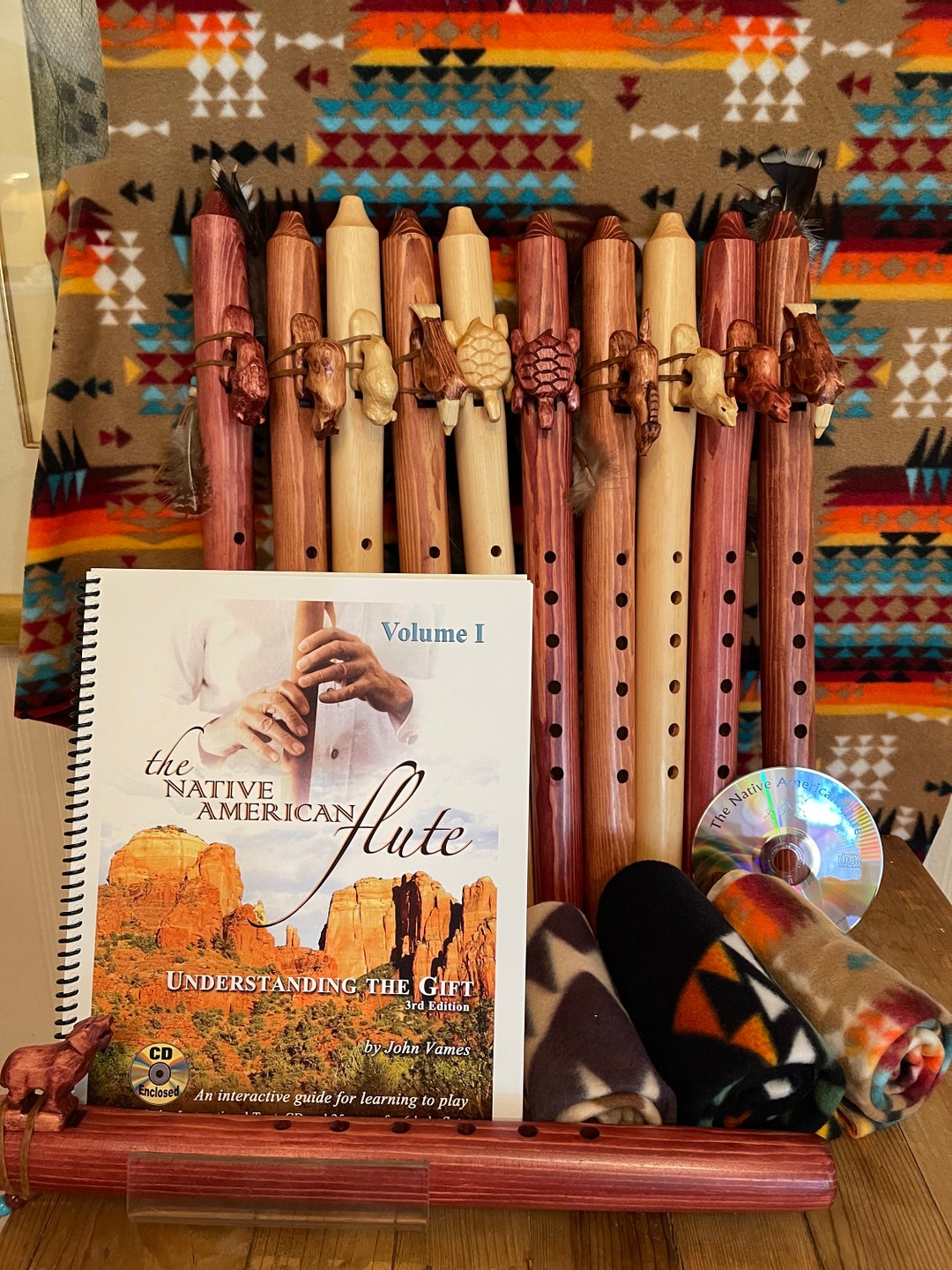 Jonah Thompson A MINOR Native American Flute Package-instruction Book ...