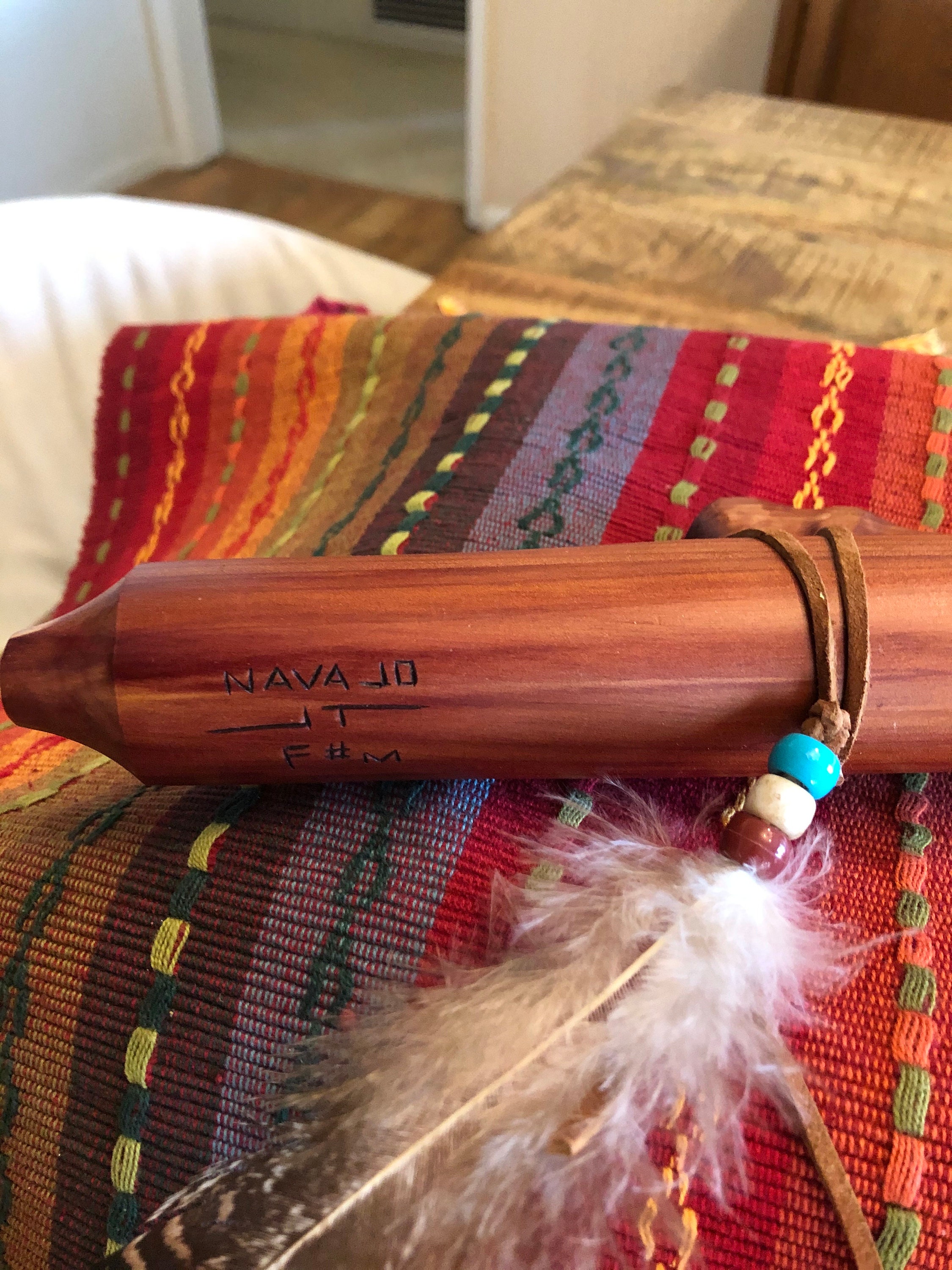Jonah Thompson Native American BUFFALO Flute With Fleece Case - Etsy