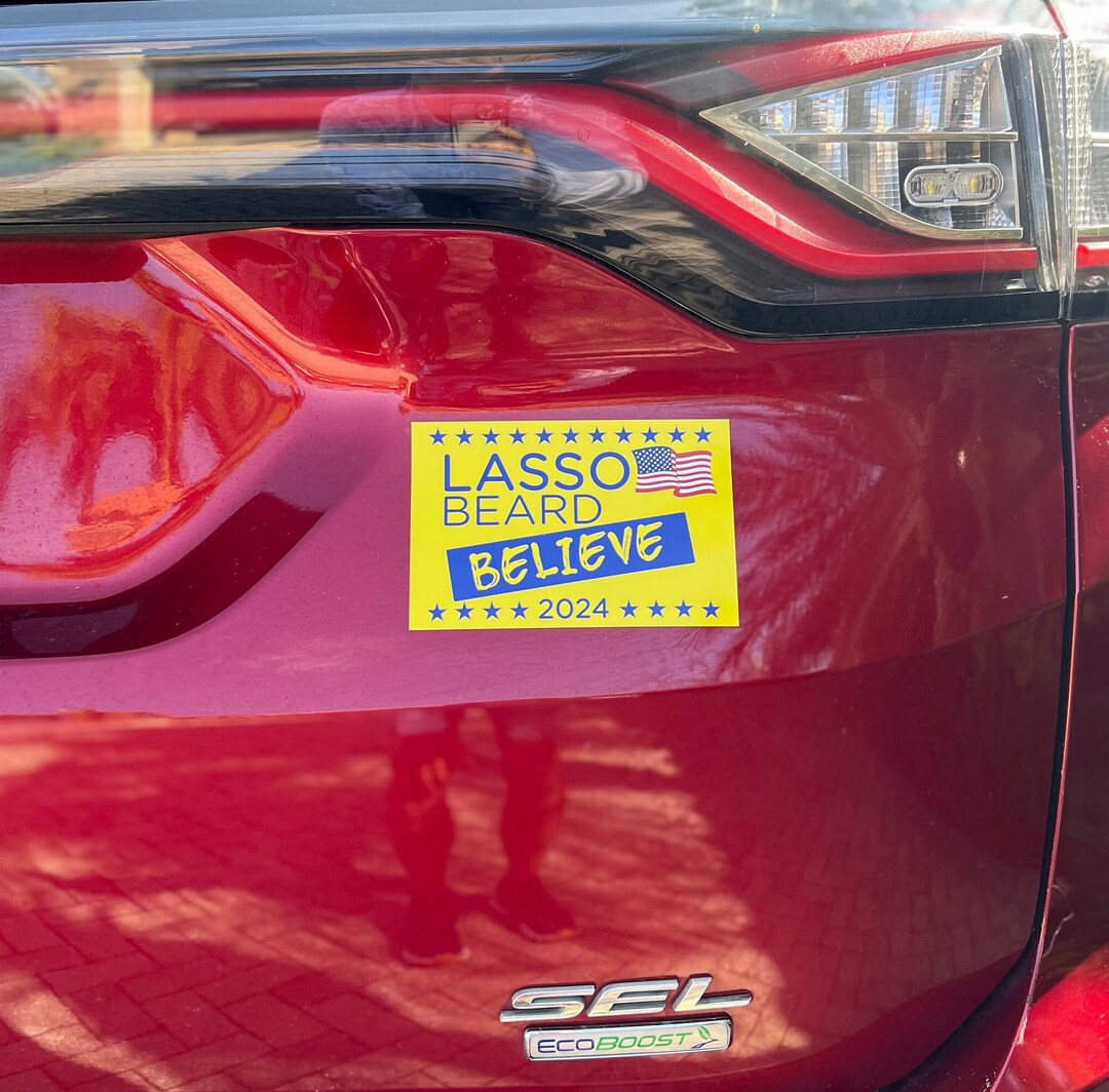 Lasso-beard 2024 Election Magnet for Your Car or Refrigerator, Sized ...