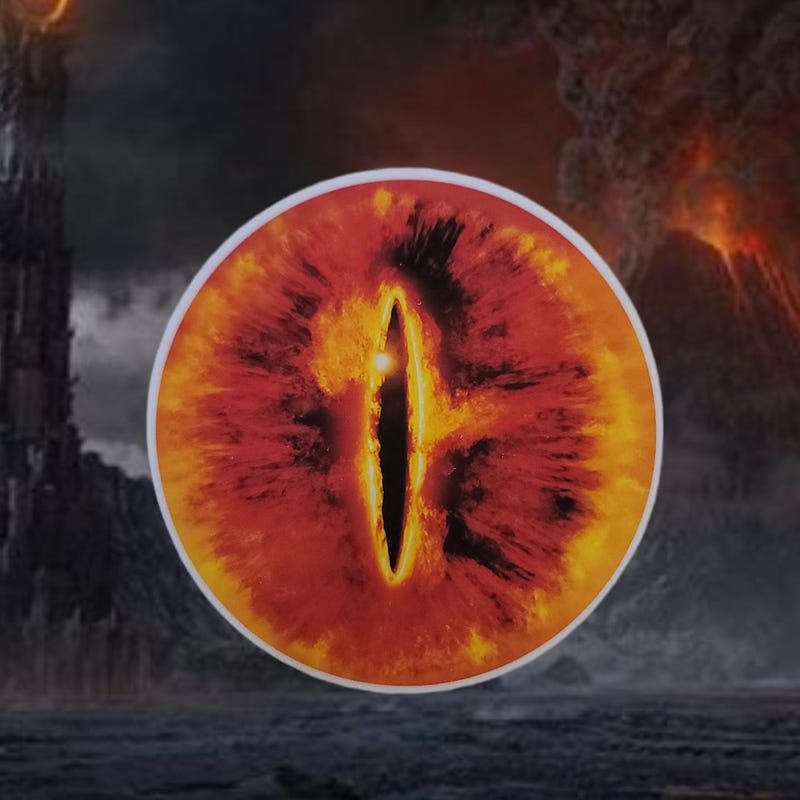 Sauron Eye Stickers - Etsy