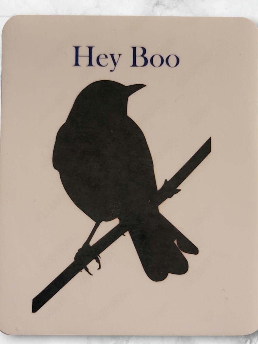 Hey Boo Solid Sticker Inspired by Harper Lee’s to Kill a Mockingbird - Etsy