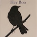 Hey Boo Solid Sticker Inspired by Harper Lee’s to Kill a Mockingbird ...