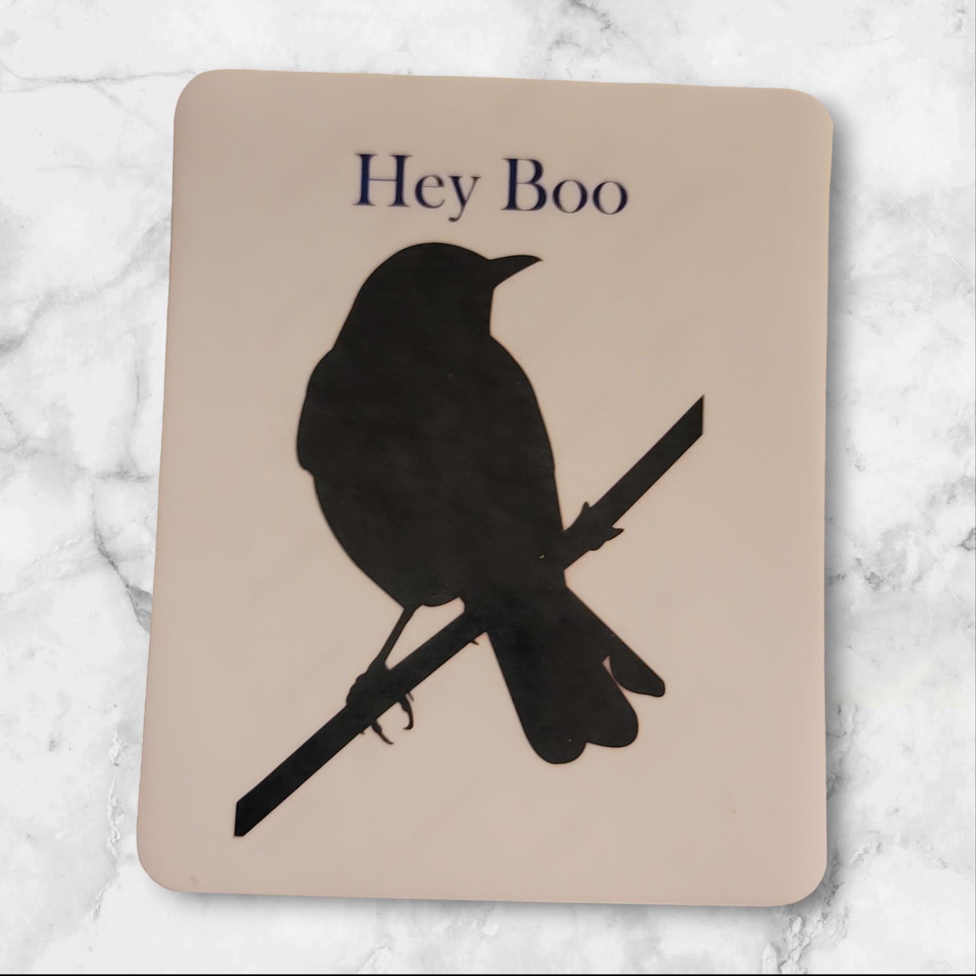 Hey Boo Solid Sticker Inspired by Harper Lee’s to Kill a Mockingbird - Etsy