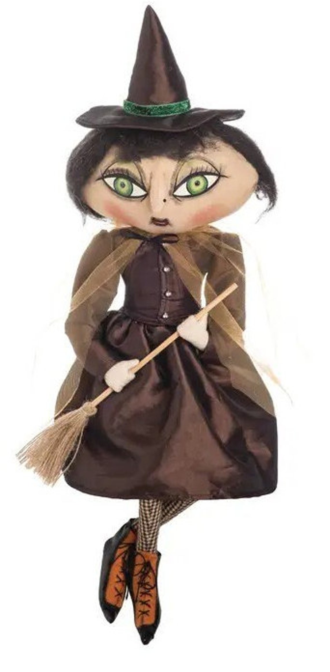 Joe Spencer , Matilda Witch Gathered Traditions Art Doll - Etsy