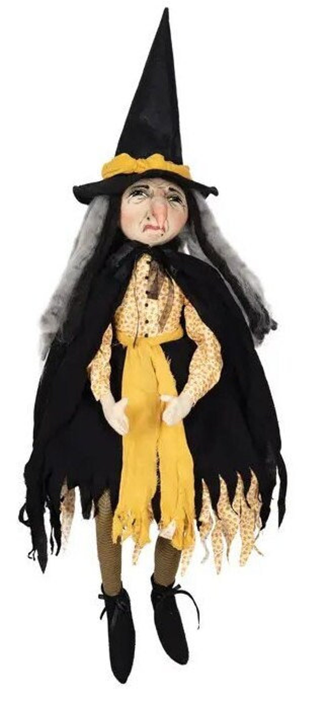 Joe Spencer, Rochelle Witch Gathered Traditions Art Doll Rare - Etsy