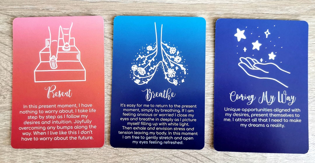 Mindful Messages Cards Pull, 3 Cards, Same Day - Etsy