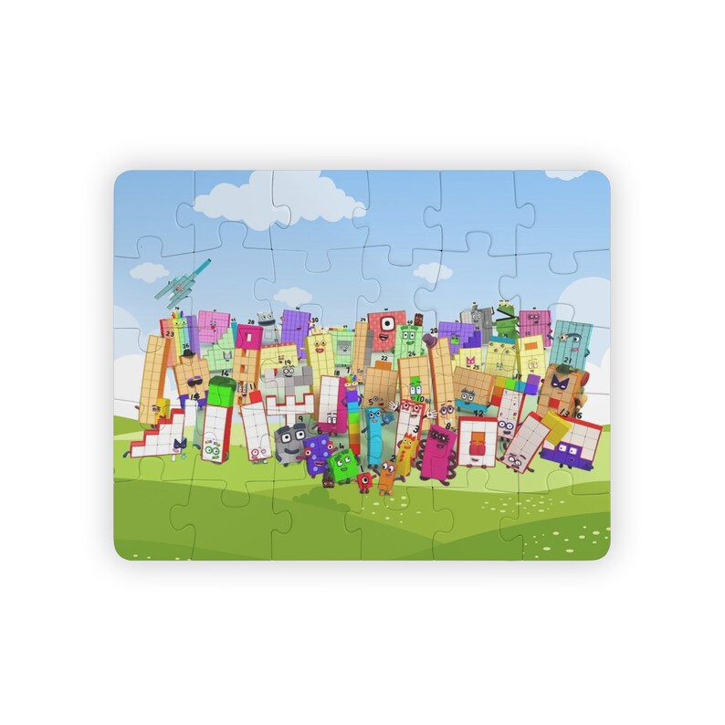 Kids' Puzzle, 30-piece Numberblocks - Etsy