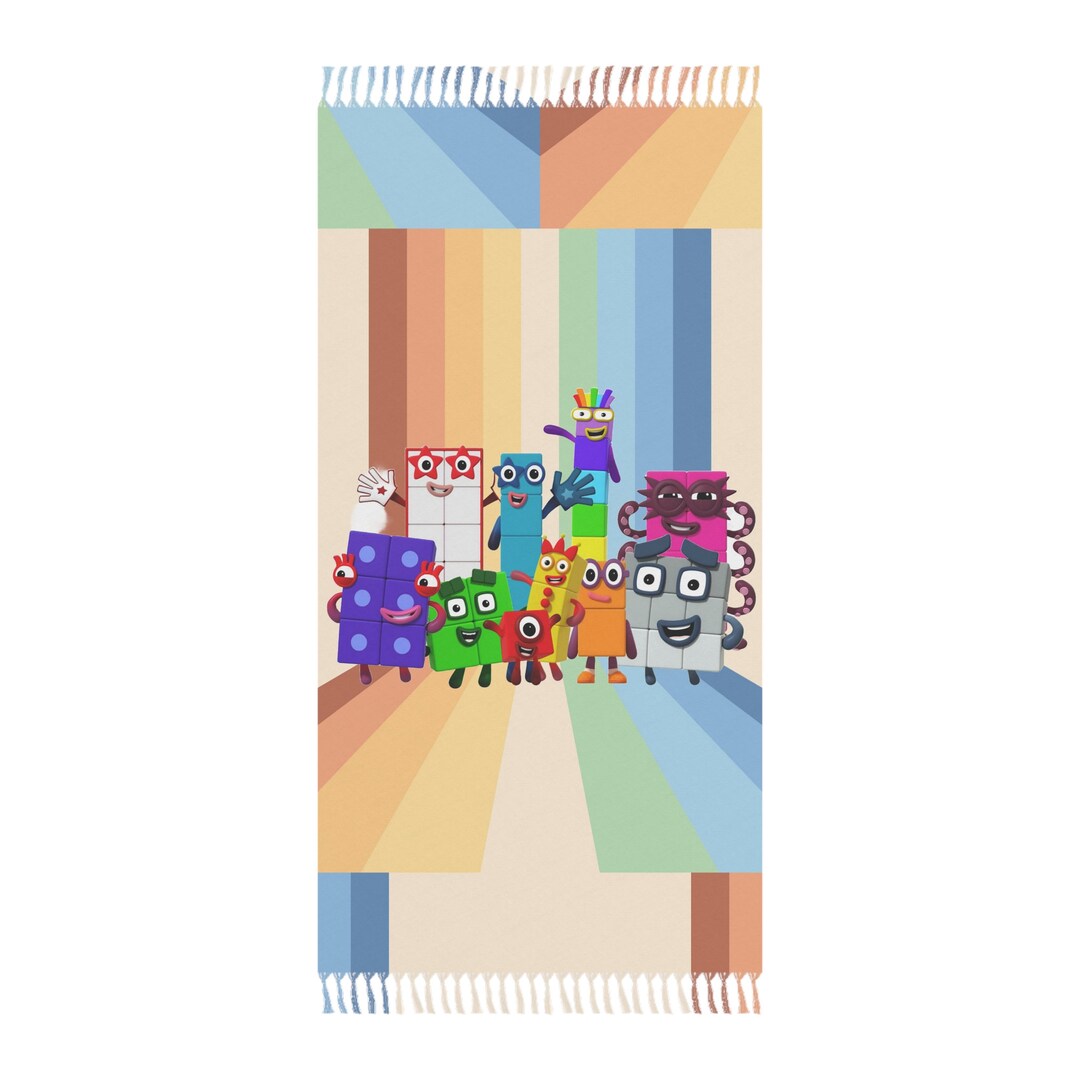 Boho Beach Cloth Numberblocks - Etsy