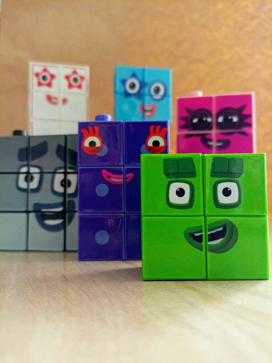 Numberblocks Math Snapcubes - Etsy