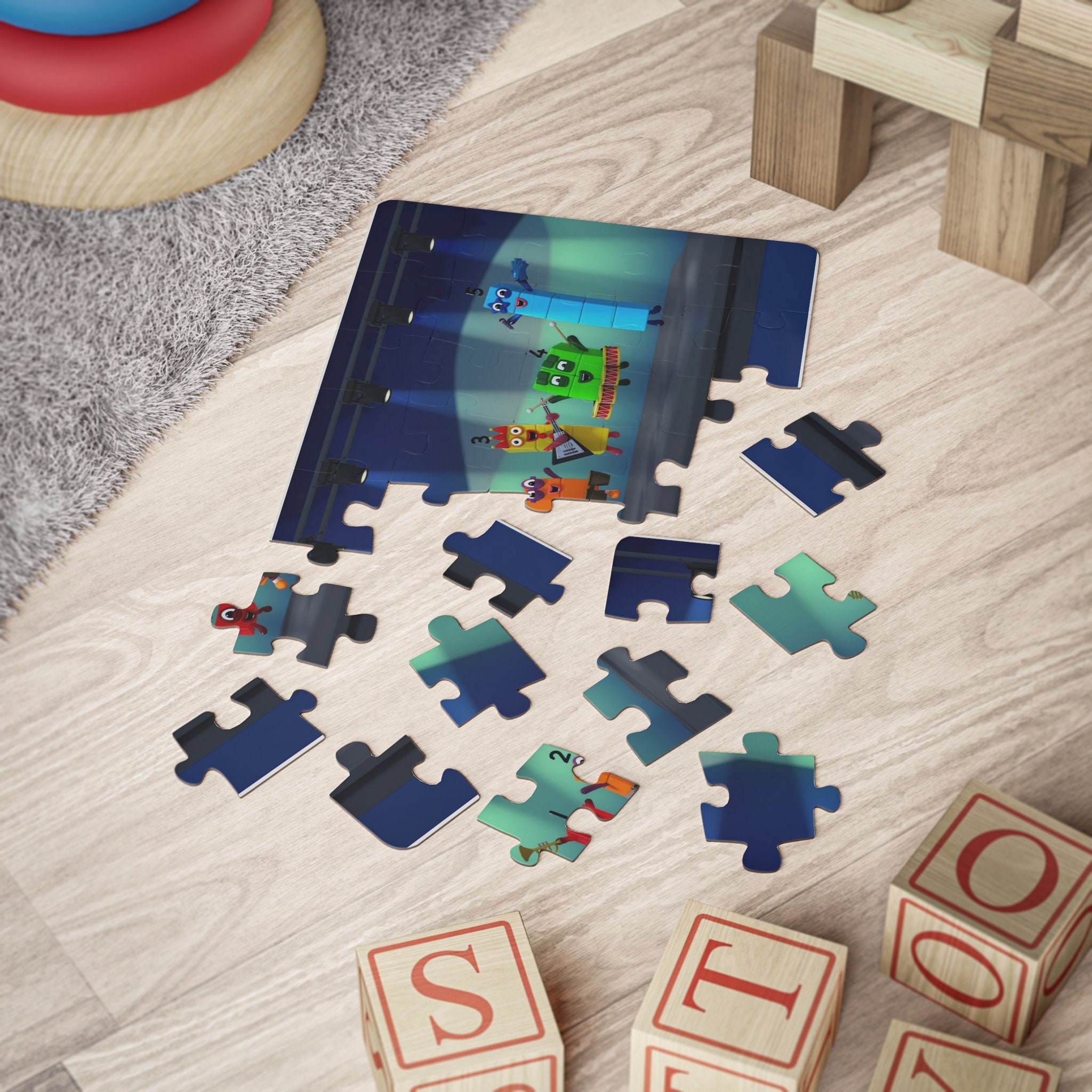 Kids' Puzzle, 30-piece Numberblocks - Etsy