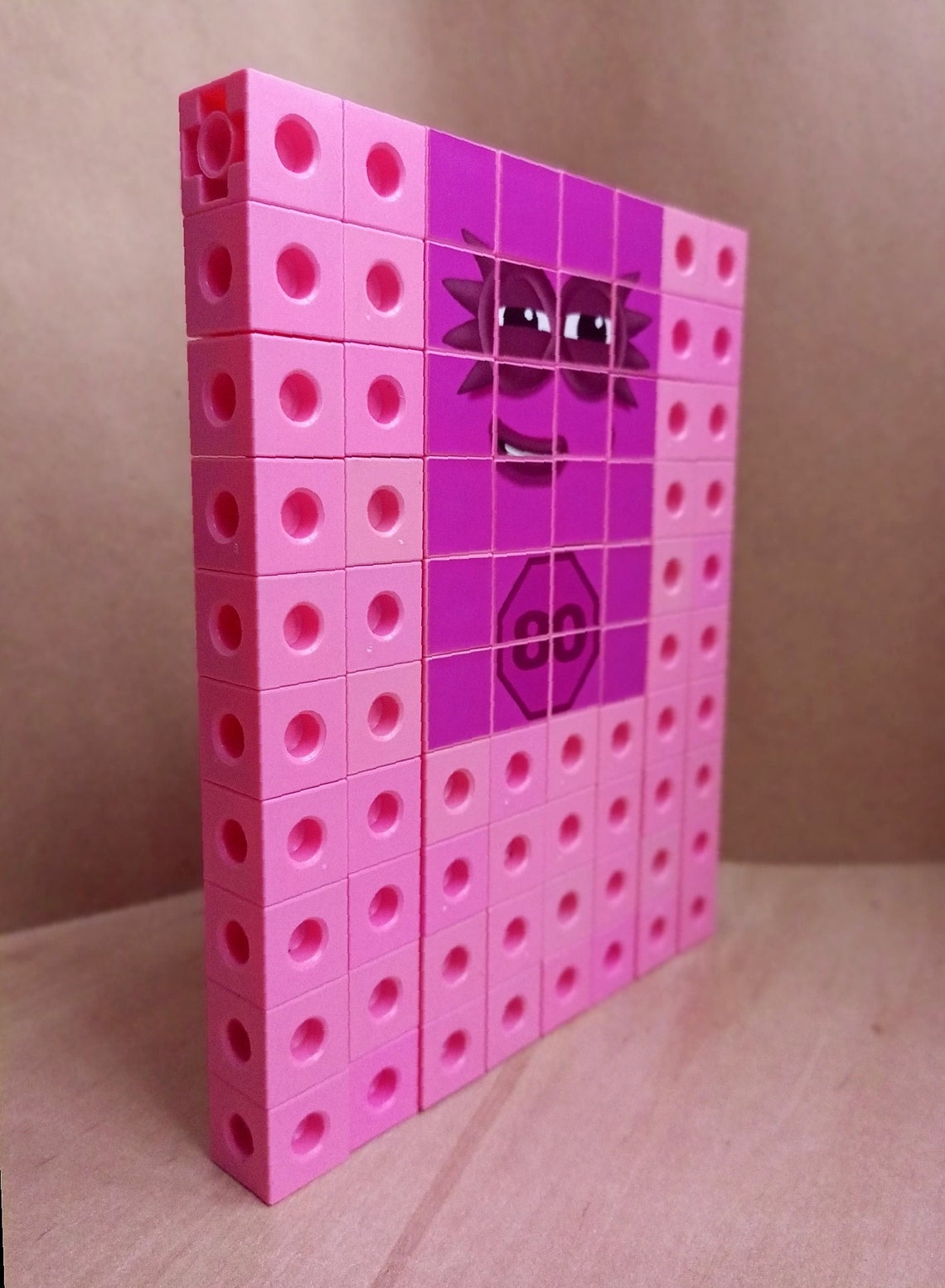 Number Blocks 80 Numara Numberblocks Snapcubes - Etsy