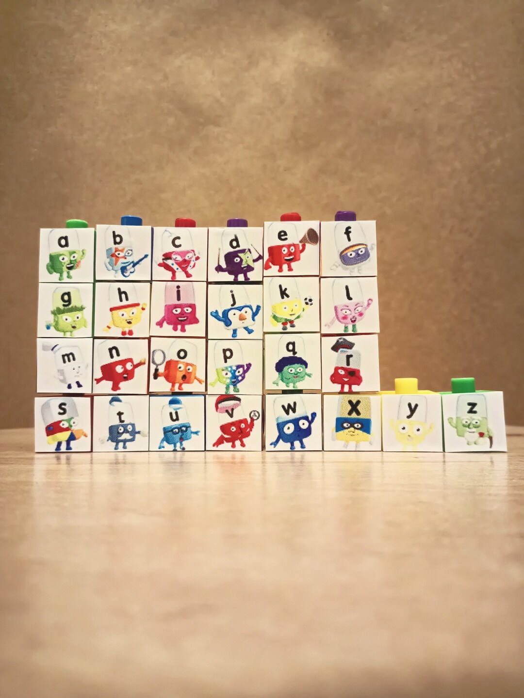 Numberblocks Alphablocks Snapcubes - Etsy