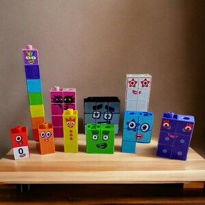 Numberblocks Math Snapcubes - Etsy