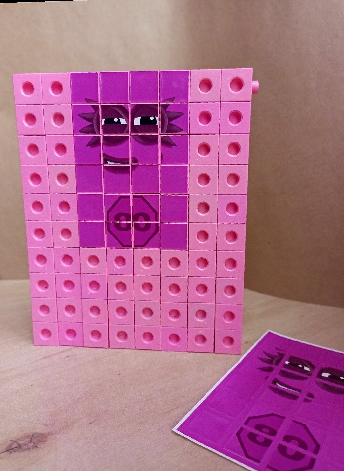 Number Blocks 80 Numara Numberblocks Snapcubes - Etsy UK