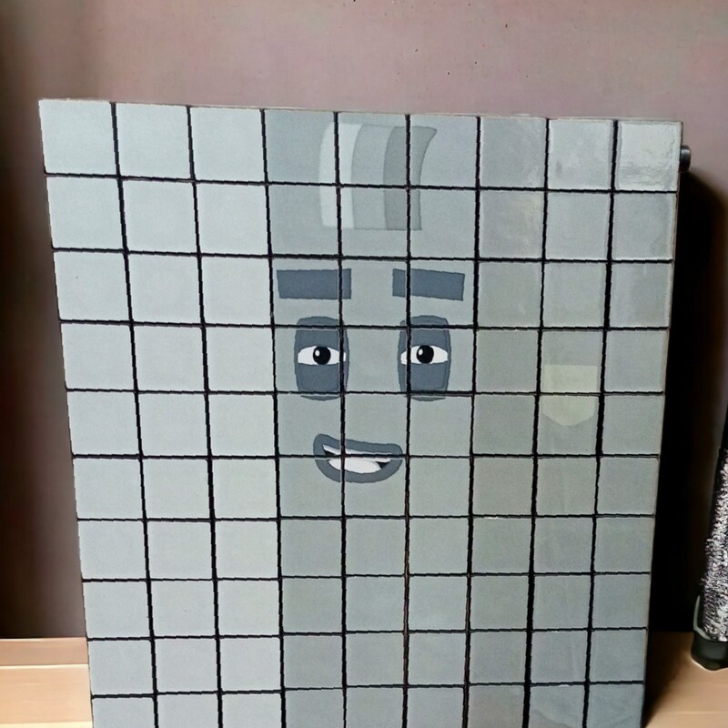 Numberblocks Face Stickers - Etsy