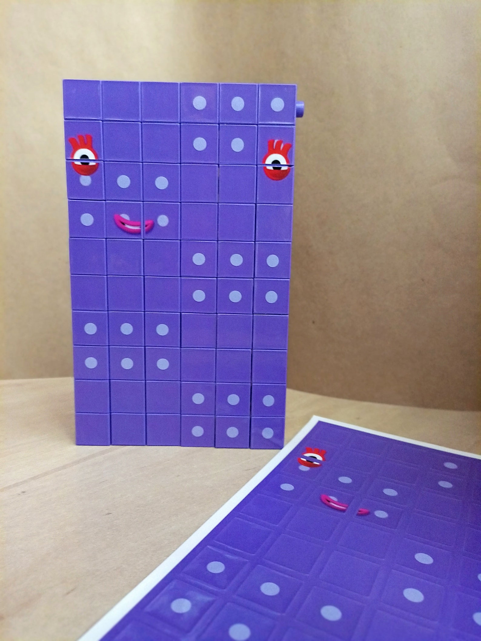 Number Blocks 60 Numara Numberblocks Snapcubes - Etsy UK