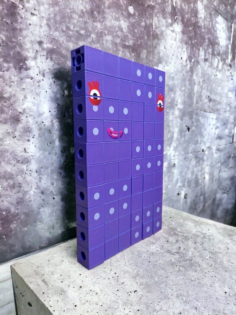 Number Blocks 60 Numara Numberblocks Snapcubes - Etsy Australia