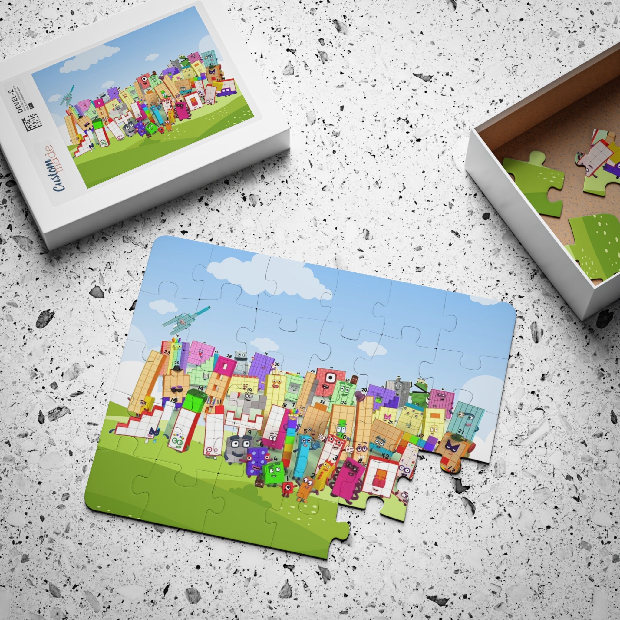 Kids' Puzzle, 30-piece Numberblocks - Etsy