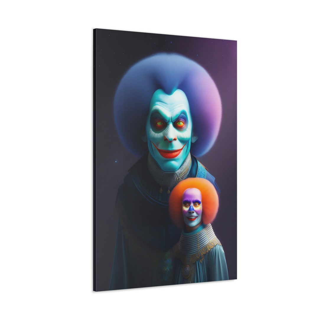 Two Scary Space Clowns - Etsy