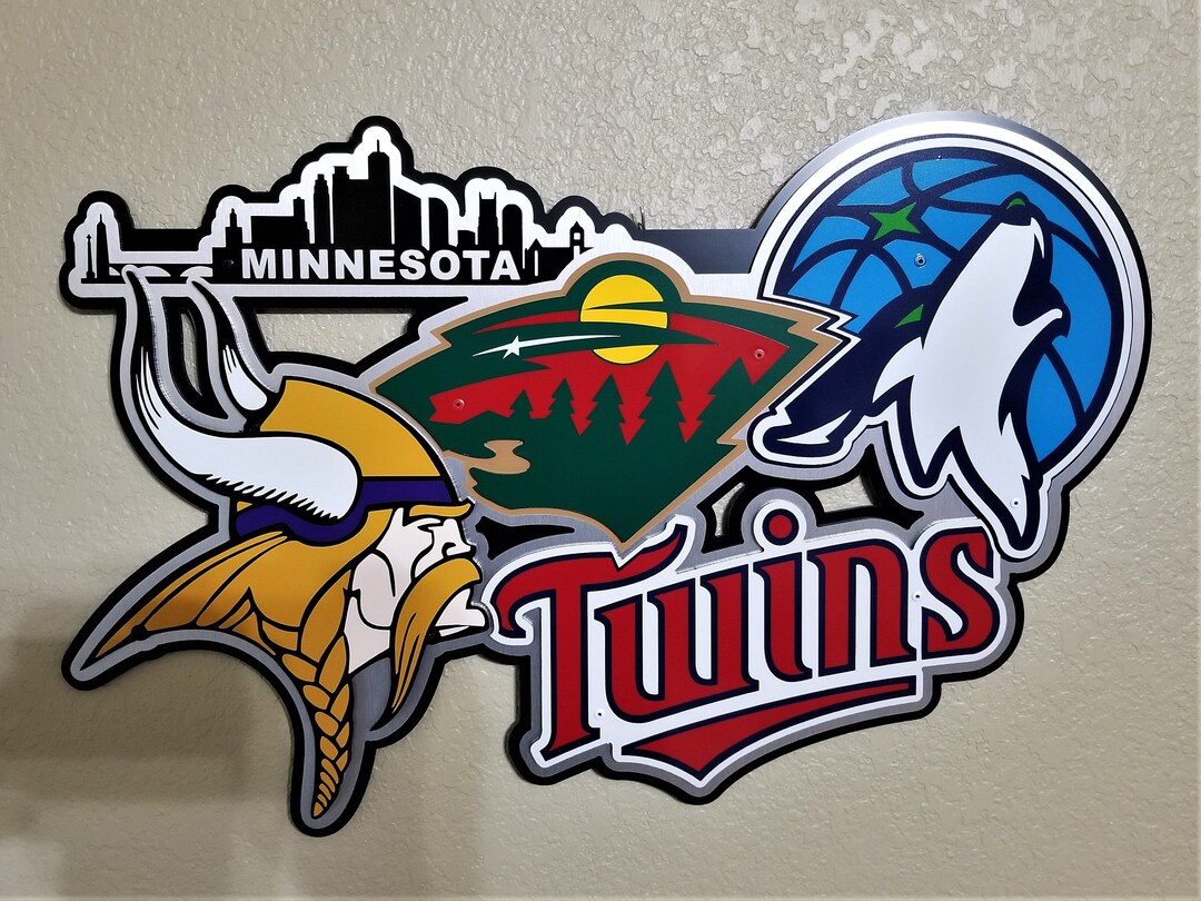 Minnesota Sports Teams Themed Wall Décor. - Etsy