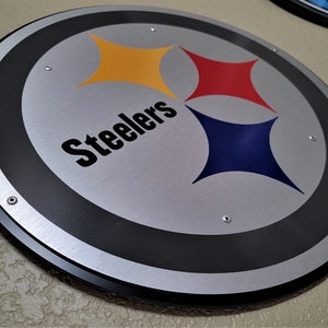 Steelers Round Wall Décor. - Etsy