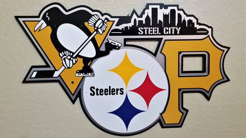 Pittsburgh Sports Teams Themed Wall Décor. - Etsy
