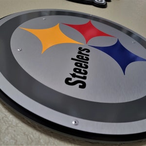 Steelers Round Wall Décor. - Etsy