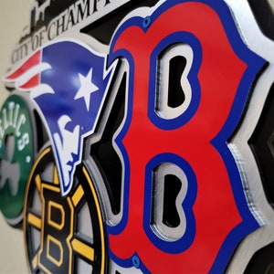 Boston Sports Teams Combo Wall Décor Small. - Etsy