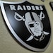 RAIDERS Shield Wall Décor - Etsy