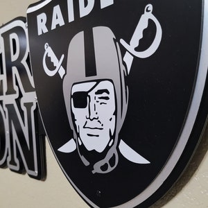RAIDERS NATION Wall Décor. - Etsy