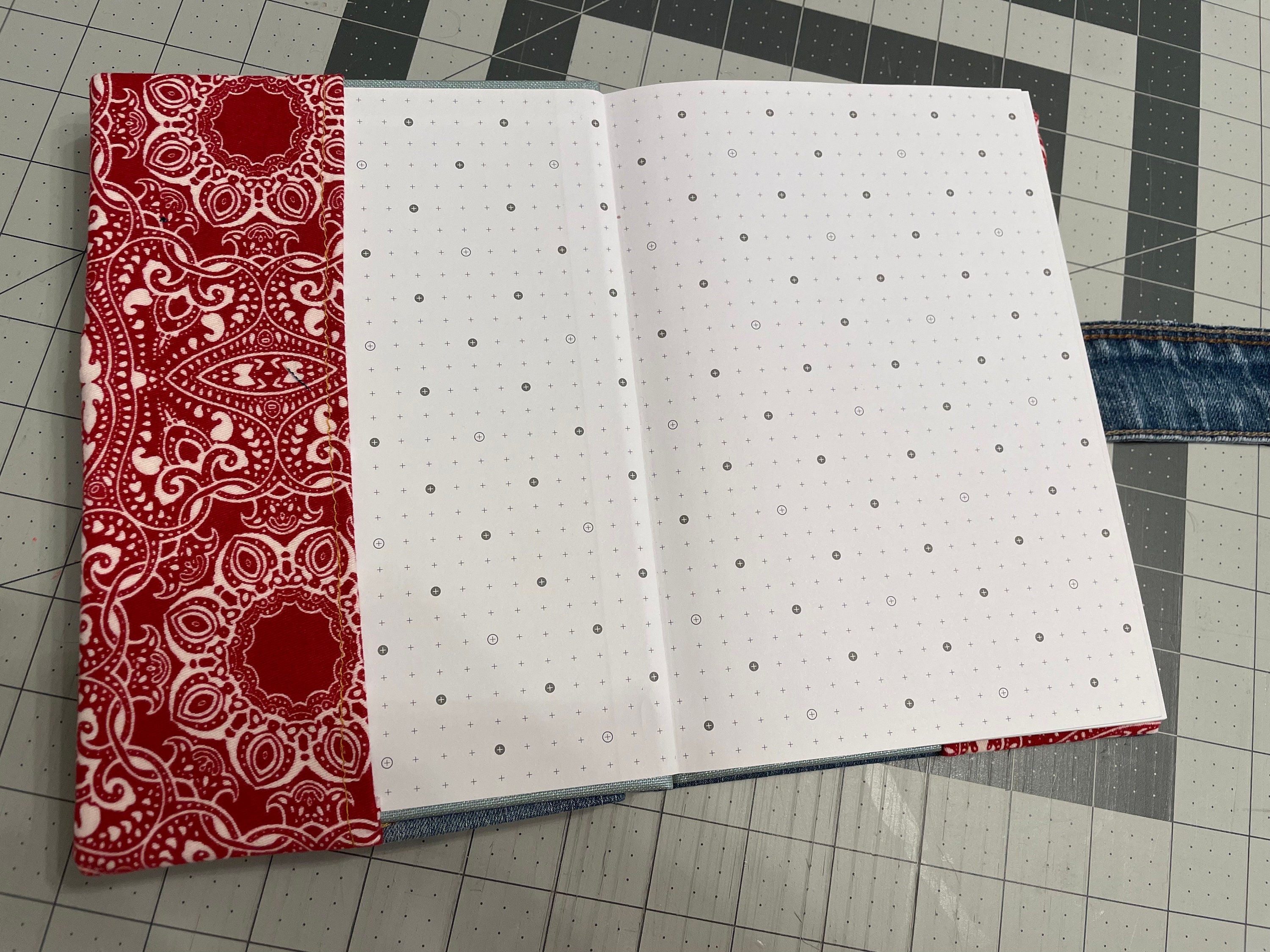 Denim Journal Cover - Etsy