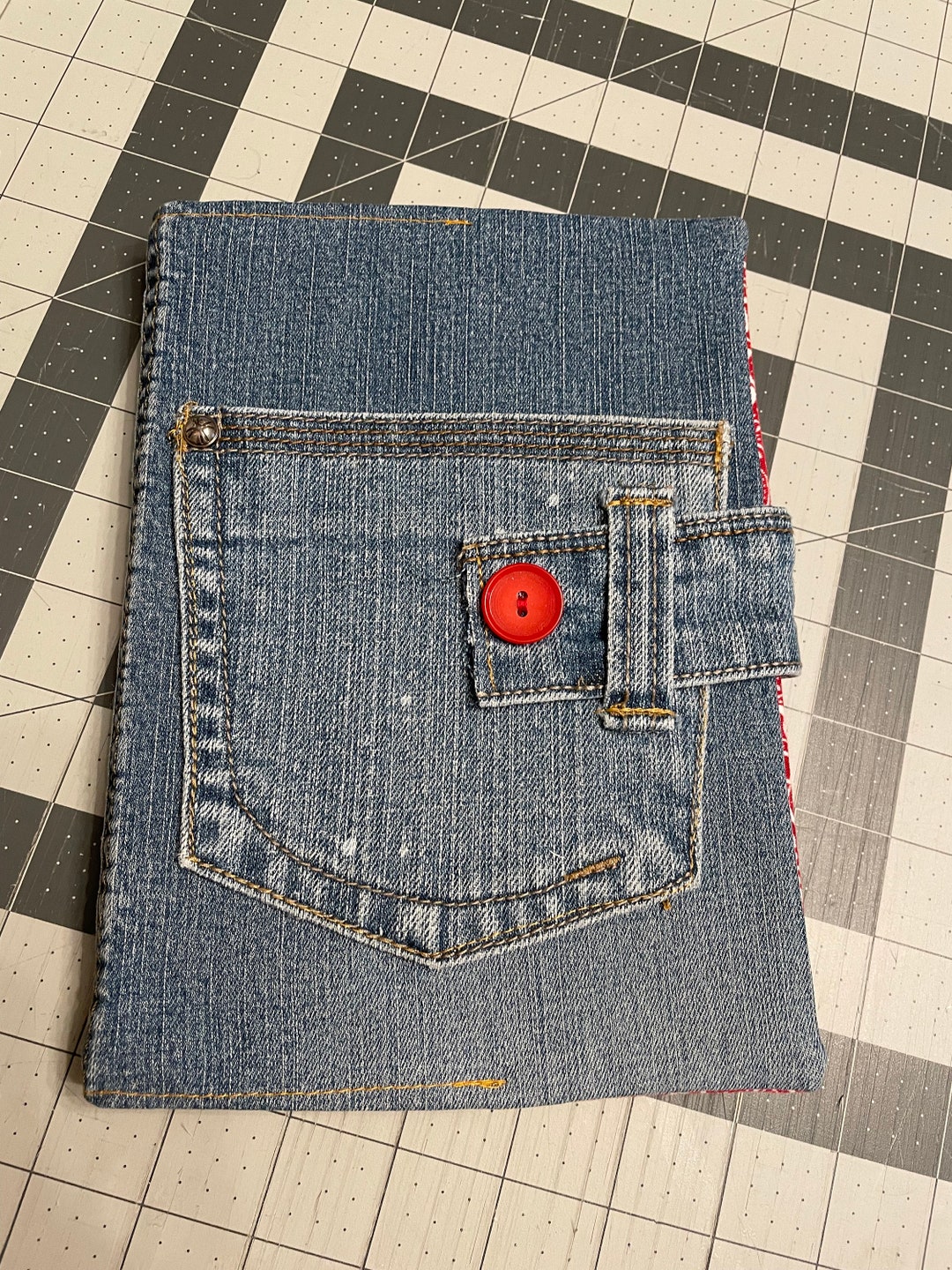 Denim Journal Cover - Etsy