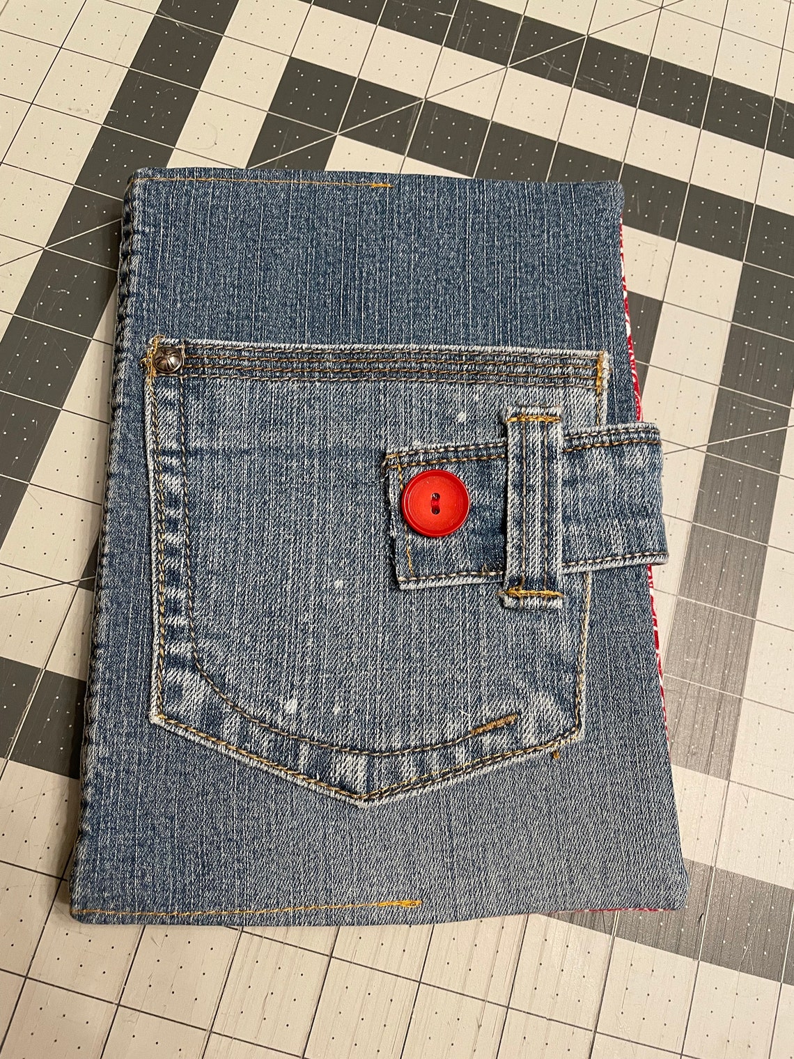 Denim Journal Cover - Etsy