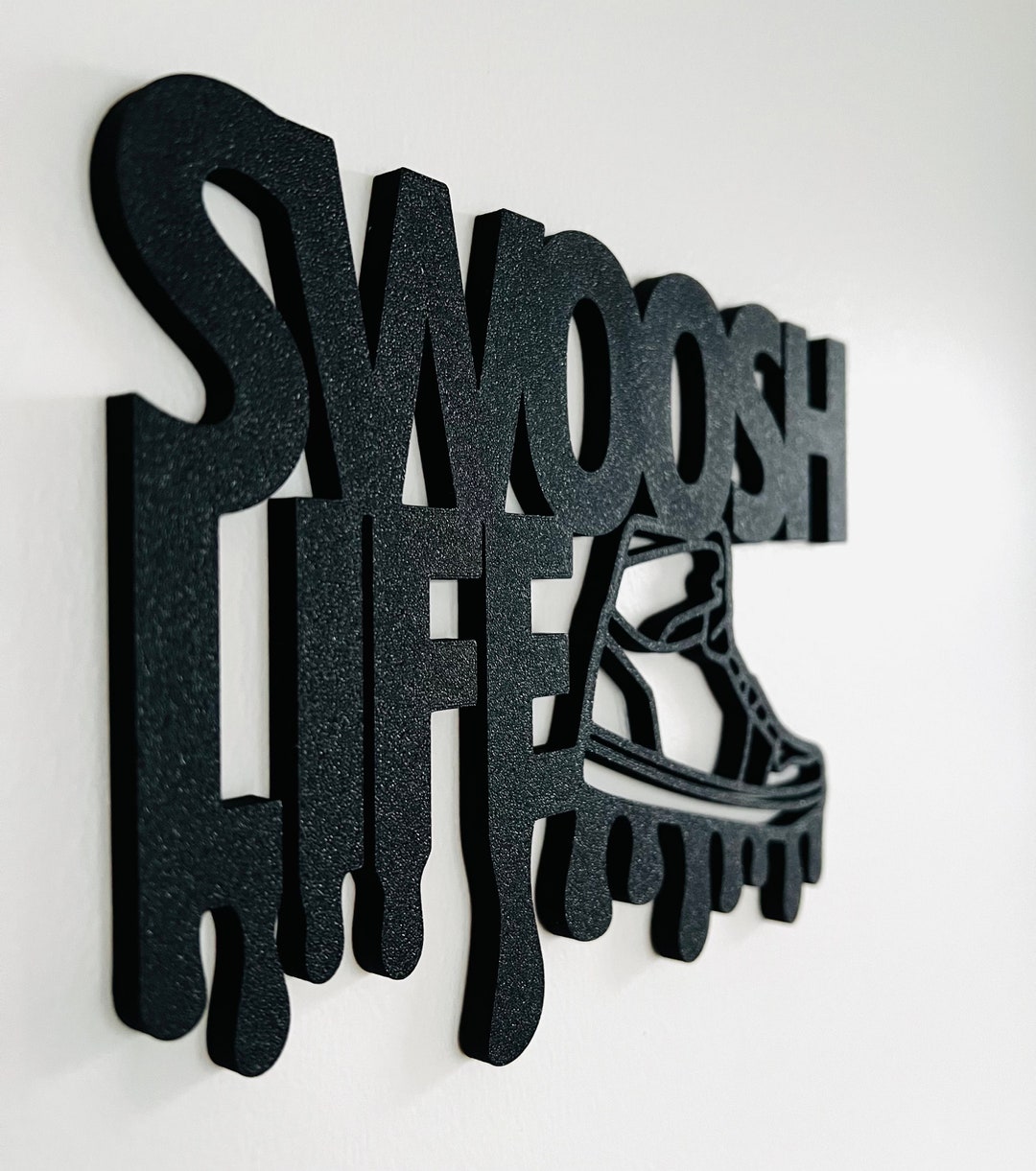 Swoosh Life Wall Hang | Sneakerhead Gift | Hypebeast Gift | Sneaker ...